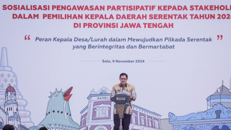 Penjabat Gubernur Jateng Tegaskan Netralitas Kepala Desa dalam Pilkada Serentak 2024 - infomuria.com